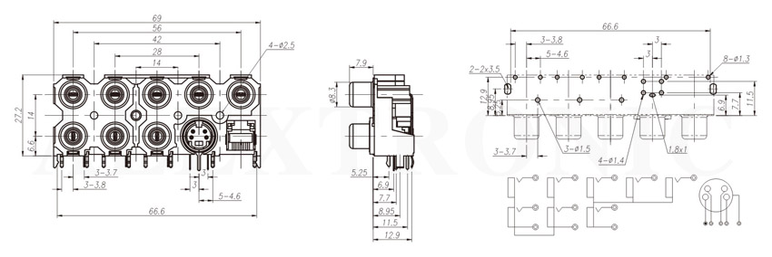 POF Socket - ALEXTRONIC - Professional in Metal & Plastic Parts ...