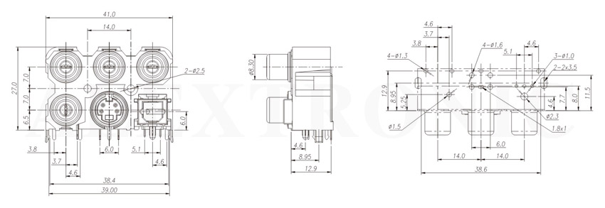 POF Socket - ALEXTRONIC - Professional in Metal & Plastic Parts ...