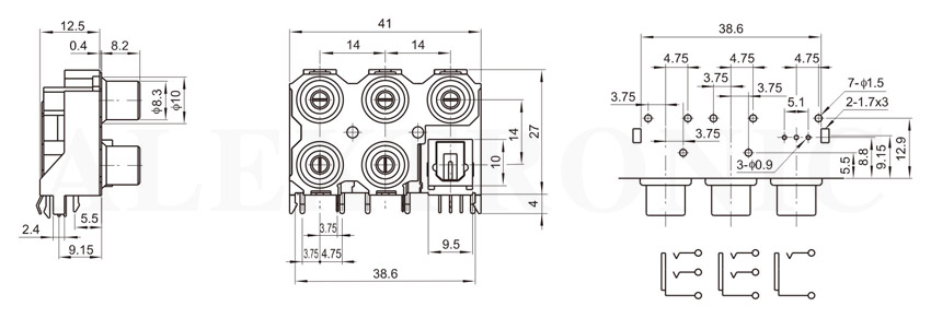 POF Socket - ALEXTRONIC - Professional in Metal & Plastic Parts ...